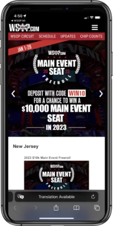 WSOP Promo Code Unlocks Up to $1,000 Deposit Match December, 2025