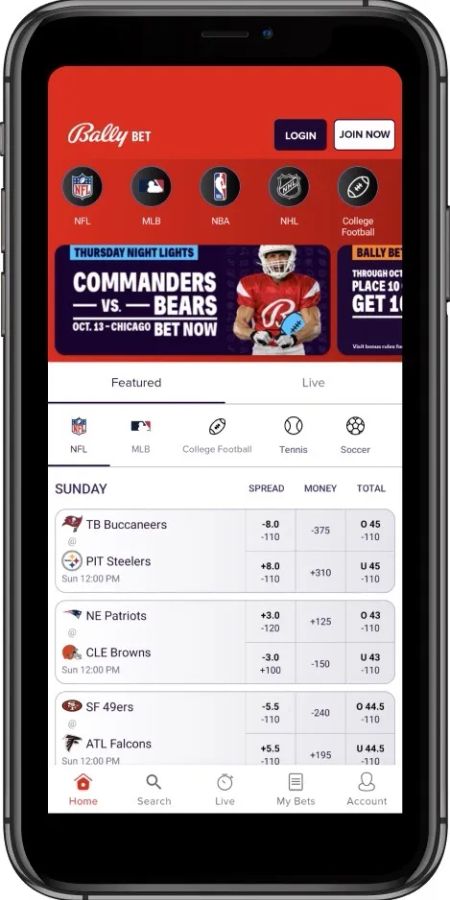 Bally Bet Sportsbook Promo Code - New users: Register to Bet $50+ and ...